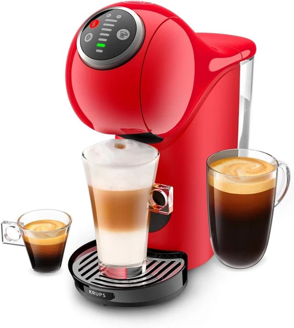 NESCAFÉ DOLCE GUSTO GENIO S PLUS by KRUPS Red Automatic Coffee Capsule ...