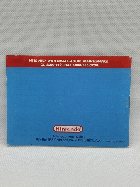 SUPER MARIO LAND 2 Instruction Booklet ONLY! (Game Boy, GB) Gameboy ...