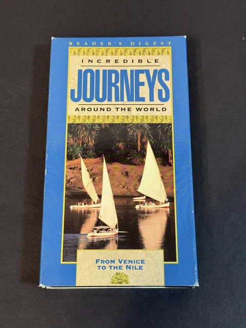 READERS DIGEST VHS Incredible Journeys Around World From Venice To The ...