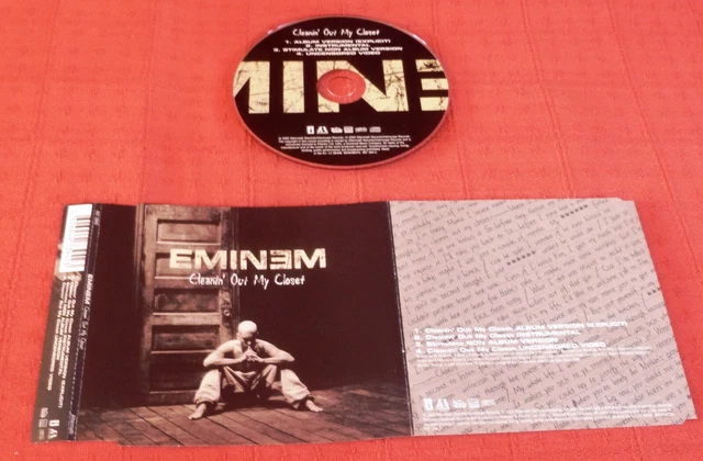 EMINEM ENHANCED CD Single - Cleanin' Out My Closet EUR 6,99 - PicClick IT