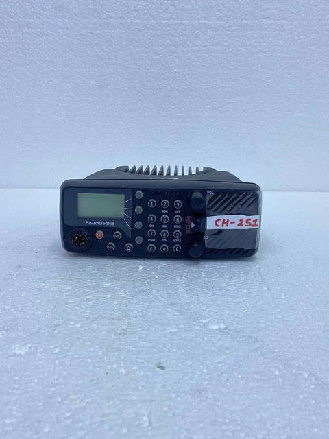 LOT OF 2 NOS X Simrad Rd68 Dsc Vhf Radio , CH#251 £113.81 - PicClick UK