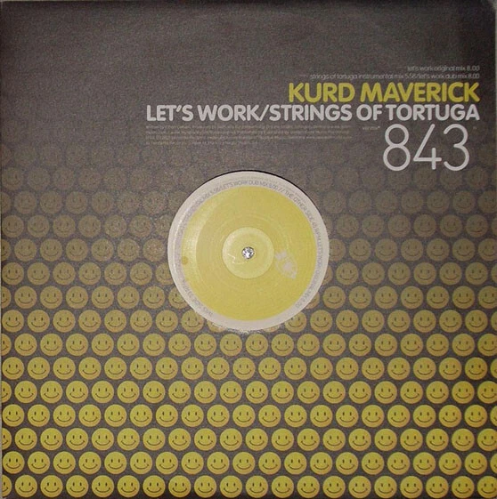 KURD MAVERICK LET'S Work / Strings of Tortuga 12" vinyl Spain Vendetta ...