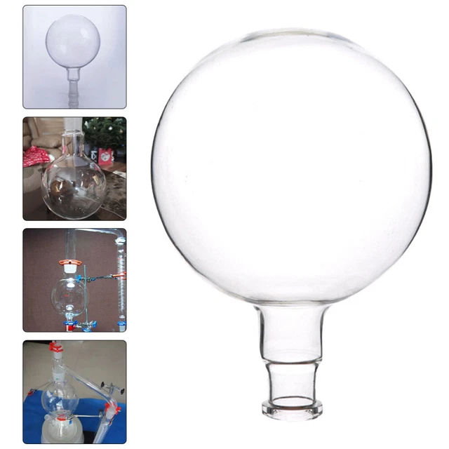 GLASS BOILING FLASK Round Bottom Flask Laboratory Boiling Flask £37.79 ...