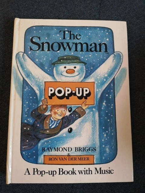 THE SNOWMAN: POP-UP Book Raymond briggs (USED) First Edition with ...