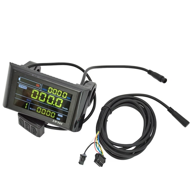 E-BIKE SW900 LCD Colorati Display-Control Pannello 24-60V Elettrico ...