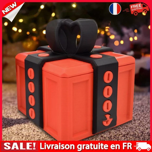 FR 3D PRINTED Annoying Gift Box Fidget Box with Screws Novelty Gift ...