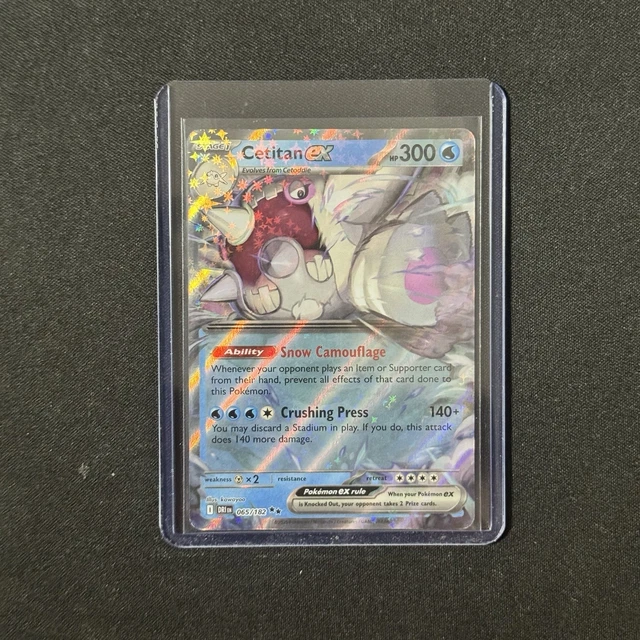 2025 POKEMON SV Destined Rivals Cetitan ex #065/182 $2.00 - PicClick AU
