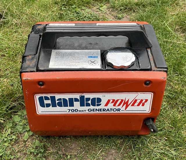 CLARKE POWER 600 Watt Model G900 Suitcase Petrol Generator £99.00 ...