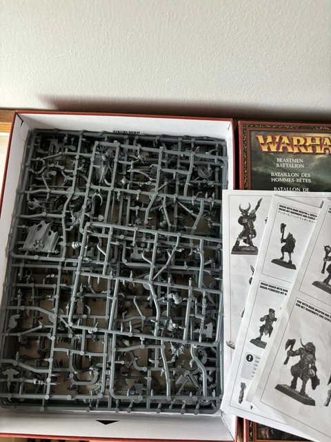 WARHAMMER FANTASY OLD World Beastmen Battalion SPARE PARTS £5.00 ...