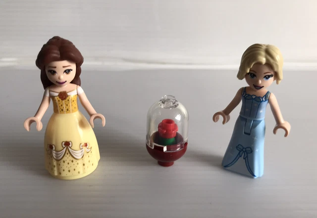 DISNEY LEGO BELLE Enchanted Rose Cinderella (Wrong Hair) Princess ...