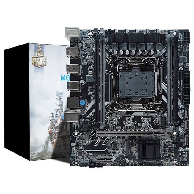 X99 LGA 2011-3 Motherboard PCIE16X PC Mainboard SATA 3.0 for Intel Xeon ...
