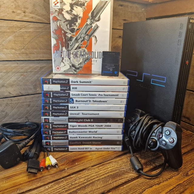 PLAYSTATION 2 PS2 Console With 13 Games PAL 1 controller, memory card ...