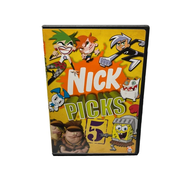 NICK PICKS VOL. 4 Nickelodeon (DVD) Nick Jr Bob l'éponge, Jimmy Neutron ...