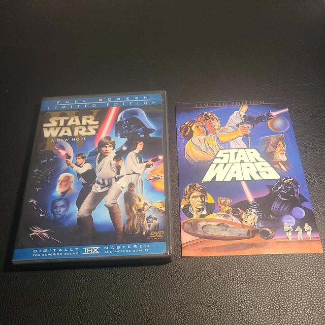 STAR WARS: EPISODE IV - A New Hope [Two-Disc Limited Edition] Rare THX ...