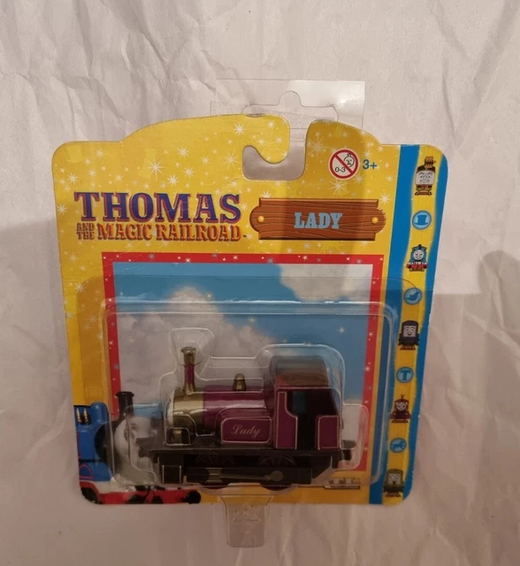 THOMAS THE TANK Engine & Friends ERTL LADY TRAIN DIECAST NEW 2000 MAGIC ...