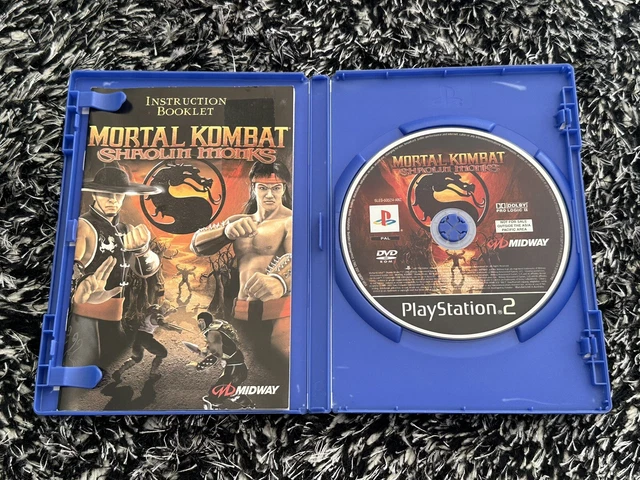 MORTAL KOMBAT : Shaolin Monks - PS2 / PlayStation Game (PAL) Complete w/ Manual $49.99 - PicClick AU