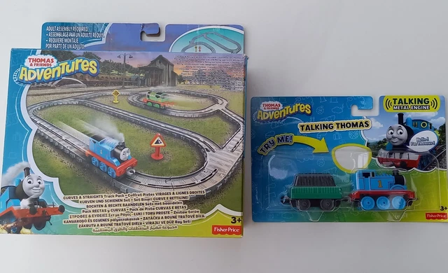 FISHER PRICE THOMAS The Tank Engine, Talking Thomas With Railway Track ...