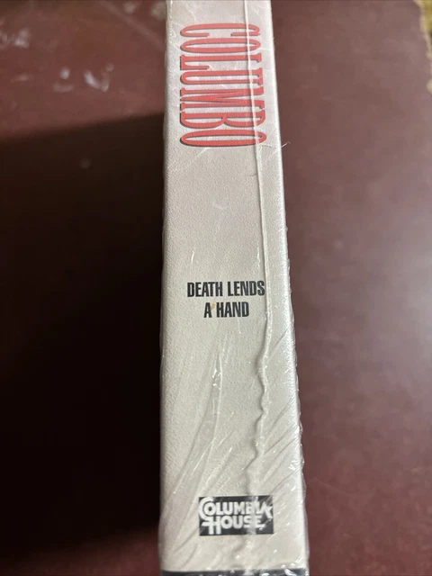 COLUMBO VHS- DEATH Lends A Hand ( 1971)Collectors Edition 1996 BRAND ...
