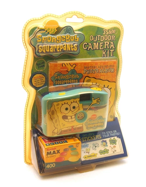 NICKELODEON SPONGEBOB SQUAREPANTS 35mm Outdoor Camera Kit - 2002 - UK ...