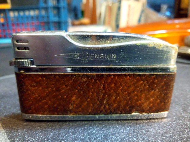 VINTAGE 70'S PENGUIN Gas Palace Butane Lighter Retro £8.66 - PicClick UK