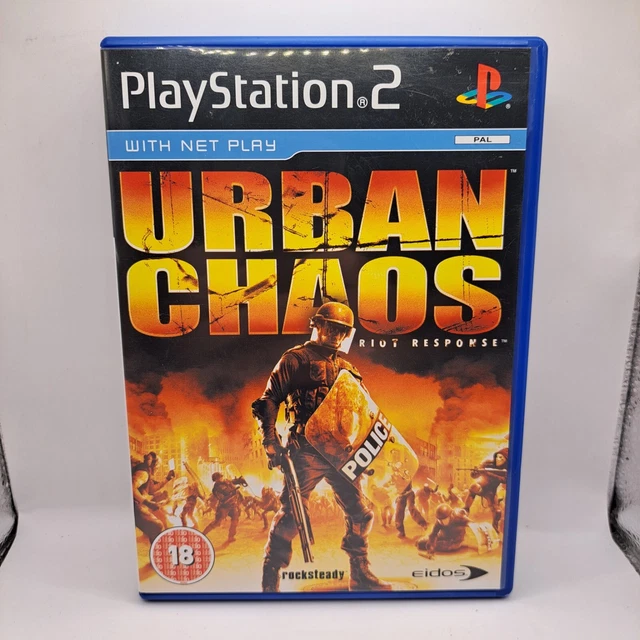 URBAN CHAOS RIOT Response PlayStation 2 PS2 Video Game Region 2 PAL VGC ...
