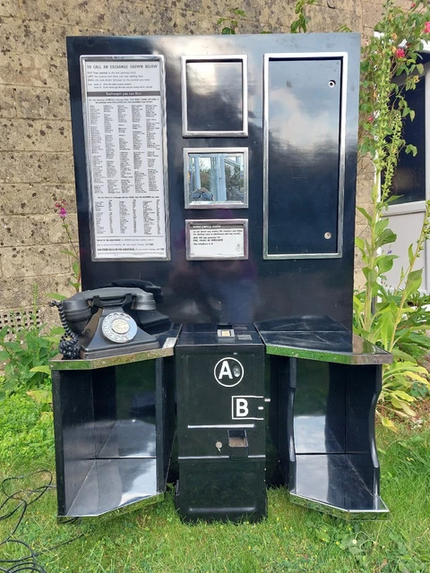 RED TELEPHONE BOX Kiosk K6 K2 GPO Jubilee Interior New And Old Parts ...