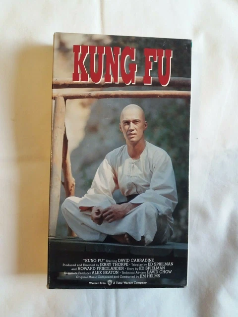 VTG KUNG FU the Movie (VHS) David Carradine 1972 White Crane Kwai Chang Caine $9.47 - PicClick CA