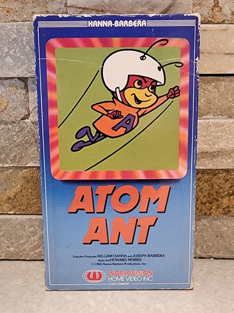 ATOM ANT VHS Hanna Barbera Worldvision $15.00 - PicClick CA