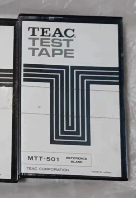 NEW GENUINE TEAC Mtt-501 Reference C-60 Type Test Tape $84.00 - PicClick