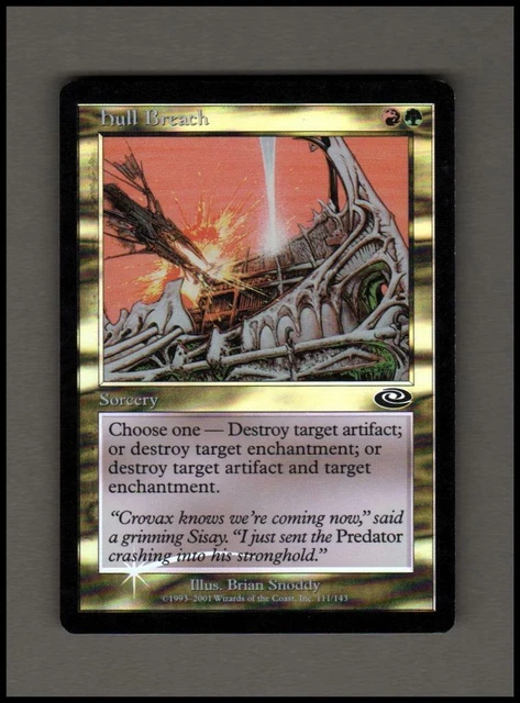 FOIL HULL BREACH Planeshift Magic the Gathering mtg 1x x1 MP CN23 EUR 7 ...