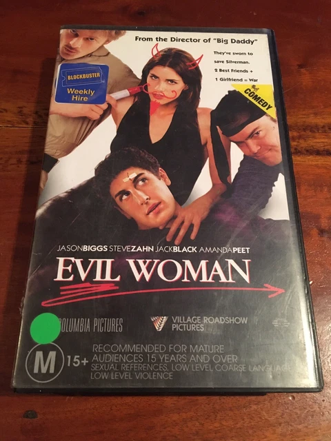 EVIL WOMAN - Jason Biggs - Vhs Video $15.00 - PicClick AU