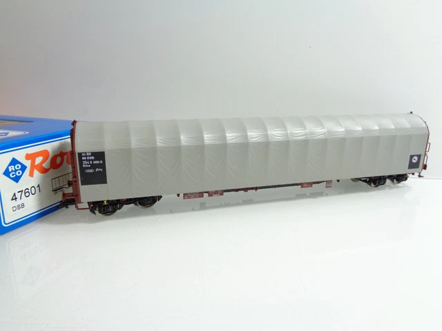 ROCO H0 47601 Schiebeplanenwagen der DSB in OVP JD5747 EUR 28,99 ...