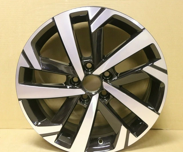GENUINE ORIGINAL OEM Vw Polo 2G 16" Torsby Alloy Wheel Rim Black Cut ...