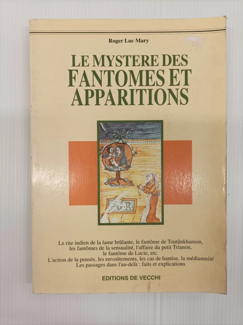 LE MYSTÈRE DES fantômes et apparitions - Roger Luc Mary - lev $12.85 ...