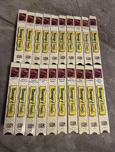 BARNEY & FRIENDS Time Life VHS Video Collection 1-20 Complete Set EUR ...