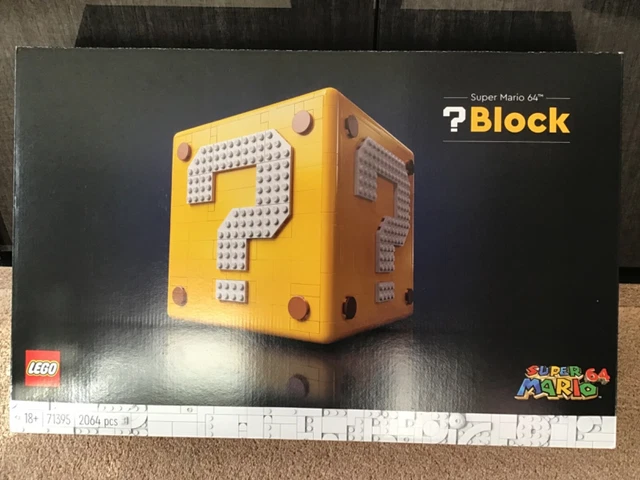 LEGO 71395: SUPER Mario 64 Question Mark Block (?Block). New, boxed. £ ...