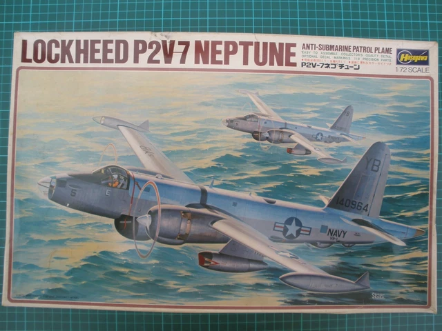 1/72 MAQUETTE AVION HASEGAWA K6 Lockheed P2V-7 Neptune Anti-submarine ...
