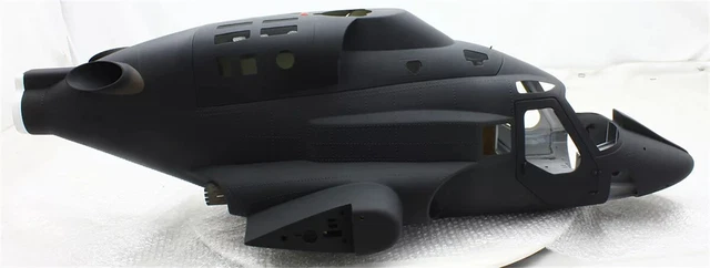 MATTE 800 AIRWOLF ARF RC Helicopter Fuselage 800 Size Matte V2 KIT ...
