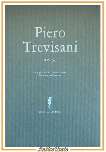PIERO TREVISANI 1886 1969 Ceschina editore 1970 libro biografia Altamura Bodoni EUR 19,00 ...