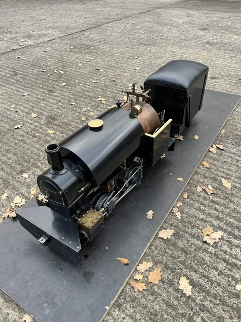 5& GAUGE SWEET Pea Model Steam Locomotive c/w Boiler Test Certificates ...