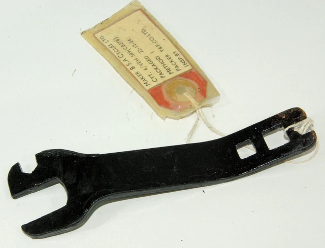 29-9254 GENUINE BSA tool WM20 hub bearing adjusting spanner NOS tool ...