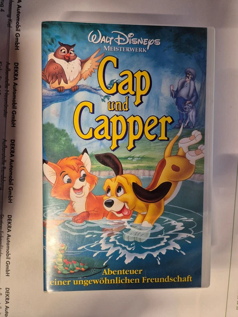 WALT DISNEY MEISTERWERKE, Cap und Capper, VHS, Videokassette EUR 29,00 ...