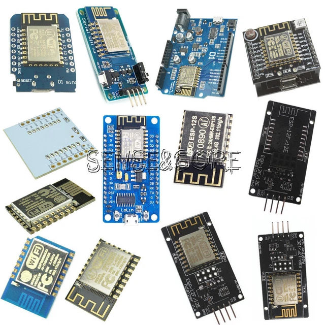 WEMOS D1 NODEMCU CH340 ESP-12E 12F ESP-12S WiFi Development Board ...