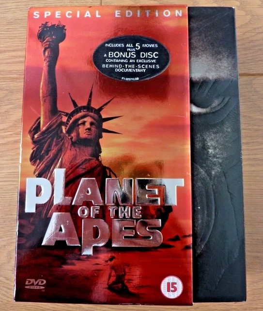 PLANET OF THE Apes Special Edition Collection DVD BoxSet 5 movies ...
