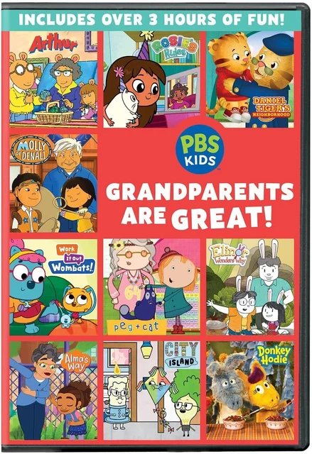 PBS KIDS: GRANDPARENTS Are Great (DVD) Devan Cohen Heather Bambrick Ted ...