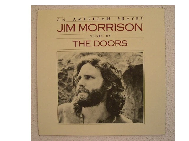 AFFICHE DES DOORS Plate Jim Morrison Prière Américaine EUR 15,44 ...