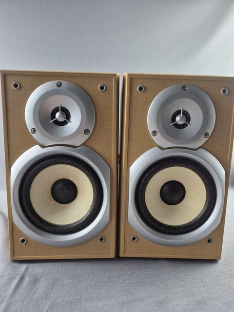 KENWOOD LS-M33-S Hi-Fi stereo Sound System Bookends Speakers Tested ...