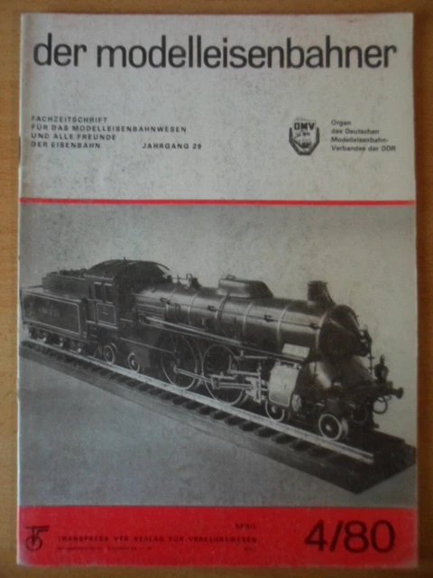 MODELLE FERROVIARIE 4 - 1980 MODELLISMO LOCOMOTIVE Reichsbahn DDR EUR 3,99 - PicClick IT