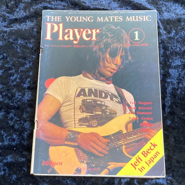 YOUNG MATES MUSIC Player #132 Japan Music Magazine January 1979 JEFF ...