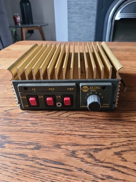 LINEAR AMPLIFIER ZETAGI B300P Untested £56.61 - PicClick UK